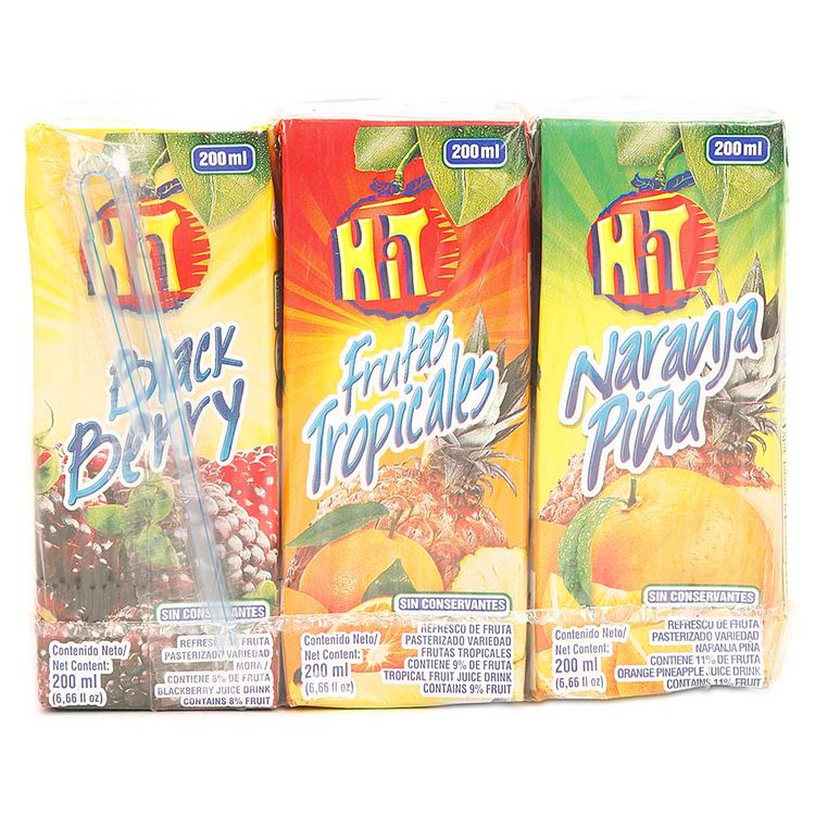Jugo Hit Surtido Brick x200ml Pague 10 lleve 12 - Jumbo Colombia