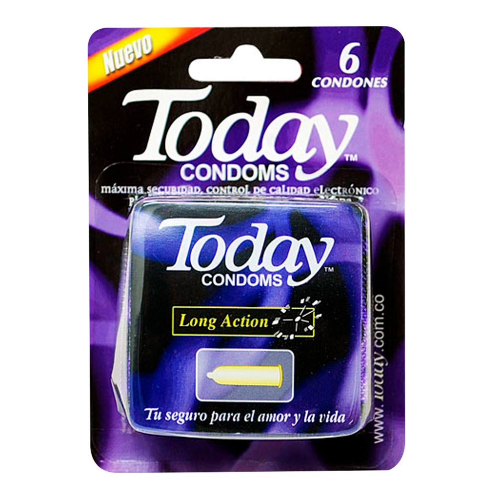 Condón Today long action x 6 und - Jumbo Colombia