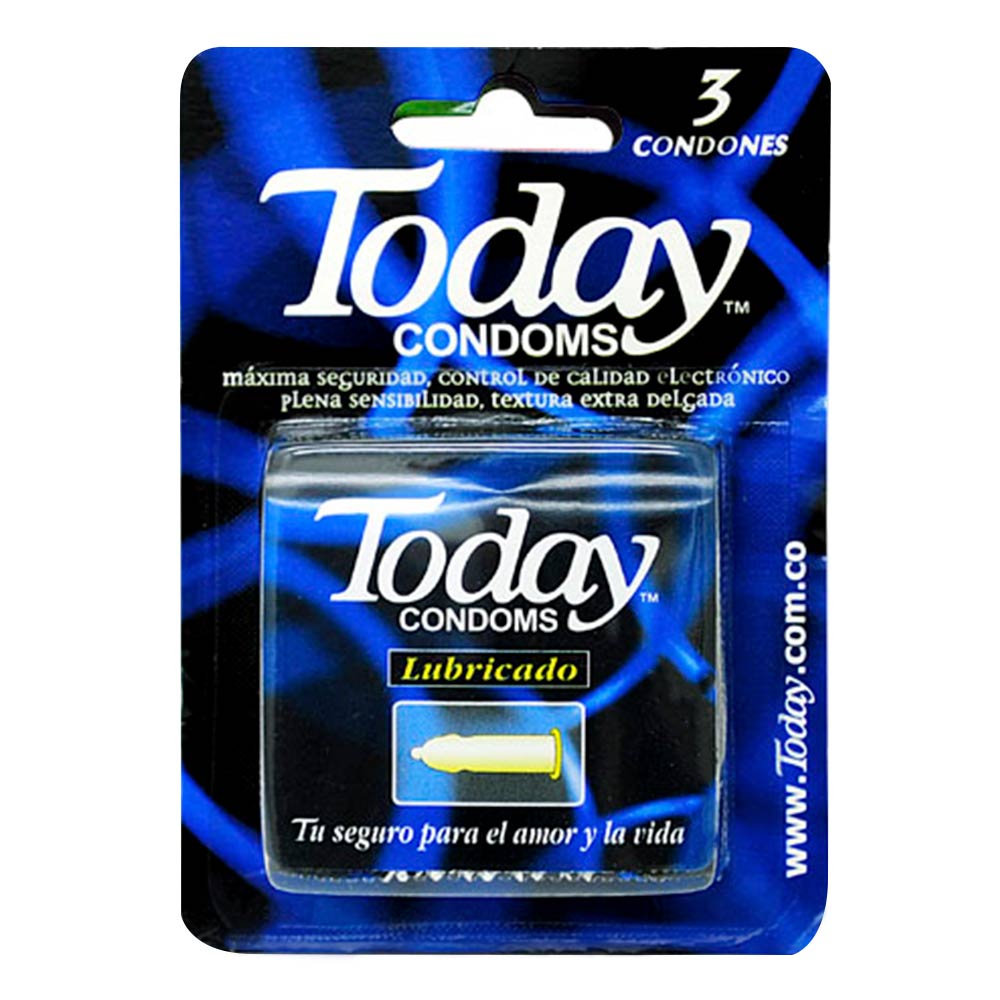 Condones Today lubricado x 3 und - Jumbo Colombia