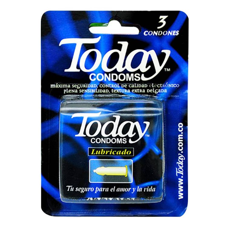 Condones Today lubricado x 3 und - Jumbo Colombia
