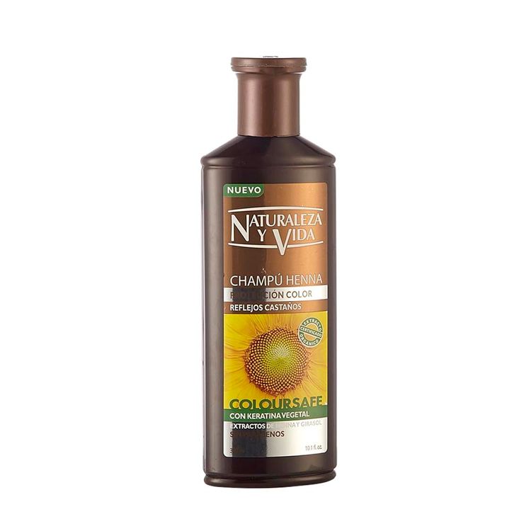 Shampoo Naturaleza y Vida coloursafe castaño x 300 ml-tiendasjumbo.co ...