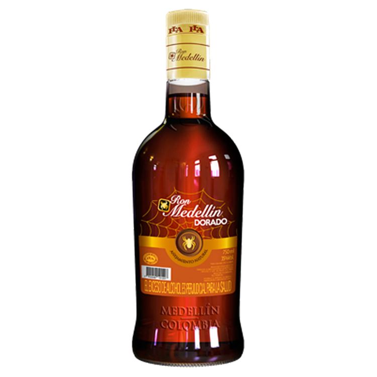 Ron Medellin dorado botella x 750 ml - Jumbo Colombia