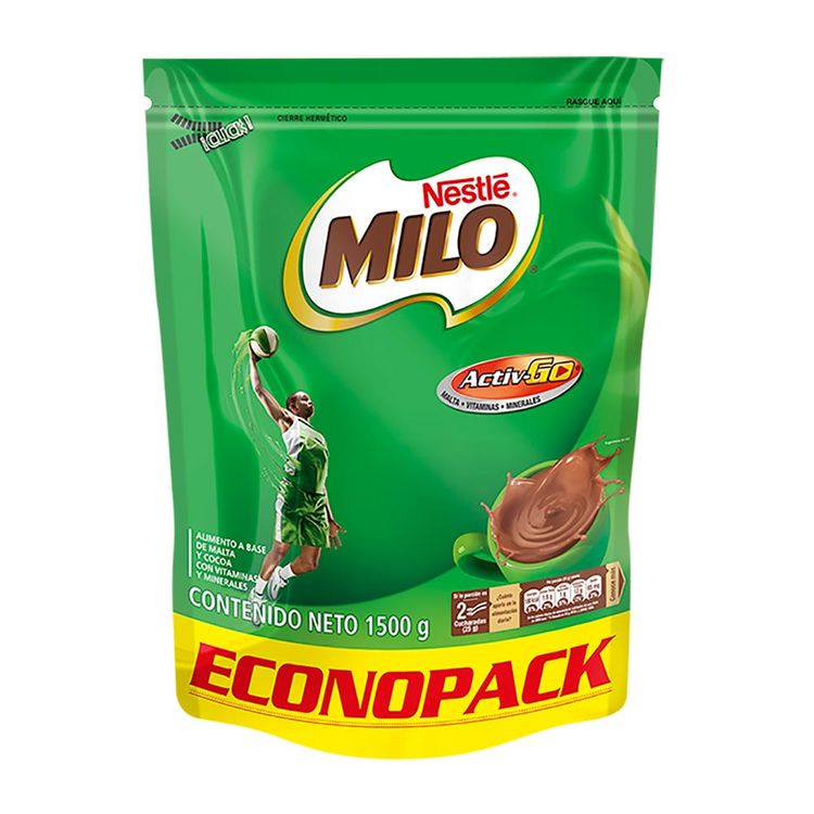 ¡Compra ahora tu Alimento milo activ-g doypack x 1500 g! - Jumbo Colombia