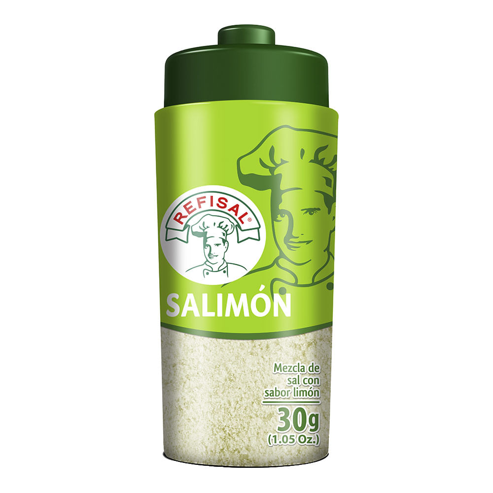 Sal Limón Refisal Salero x 30 g, Condimentos, caldos y sal en ...