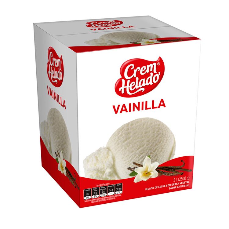 Helado Crem Helado vainilla x 5l - Jumbo Colombia