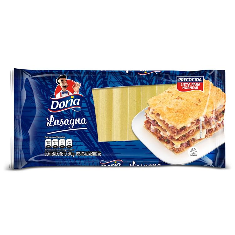 Pasta Lasagna Precocida Doria x 200g - Jumbo Colombia