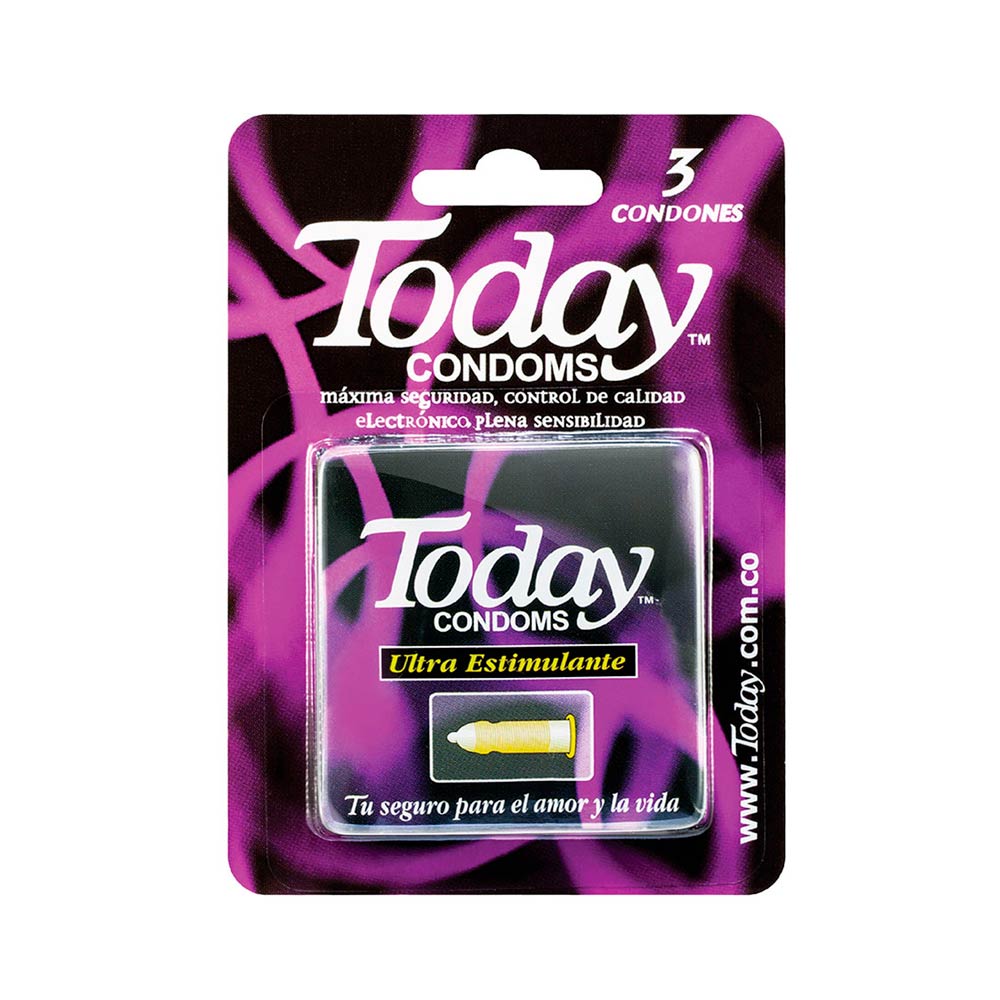 Condones Today ultra estimulante x 3unds - Jumbo Colombia