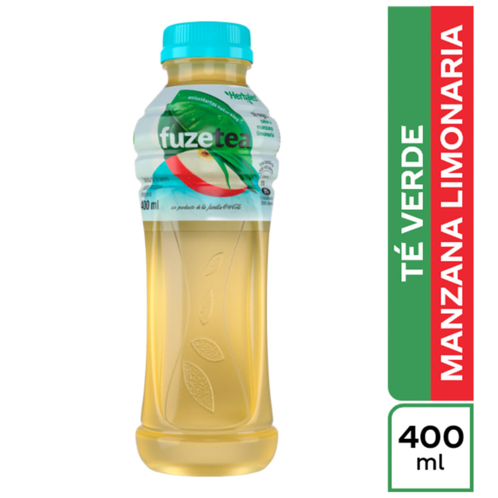 Té verde Fuze Tea manzana limonaria pet x400ml - Jumbo Colombia